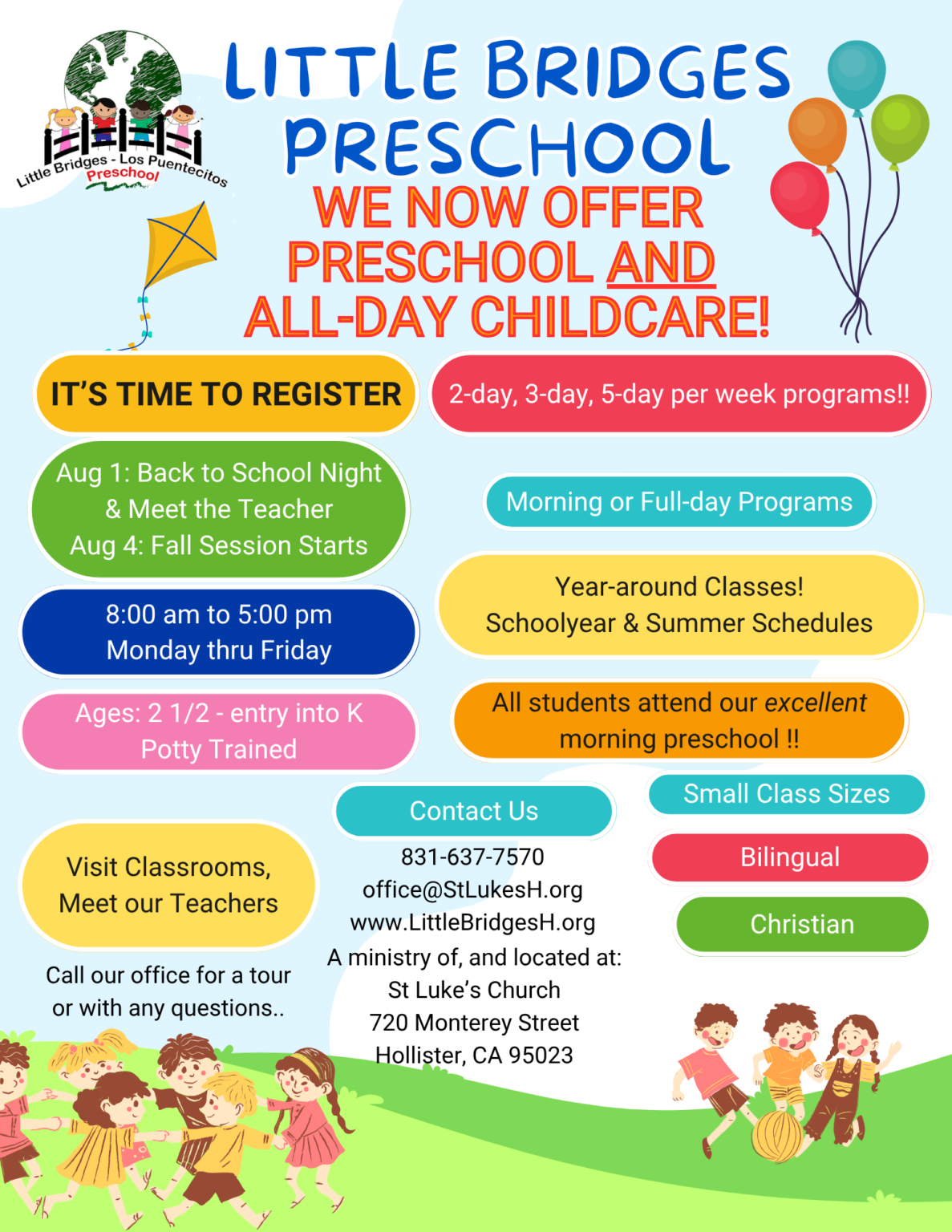 Home - Little Bridges Preschool